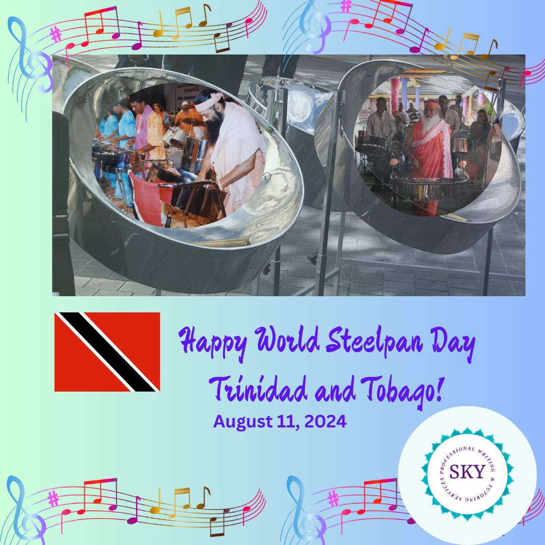Happy World Steelpan Day 2024! – Celebrating Existence